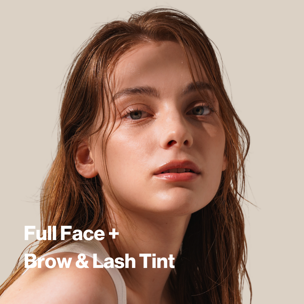 Full Face + Brow Tint | Trådning av hela ansiktet + färgning av bryn ...